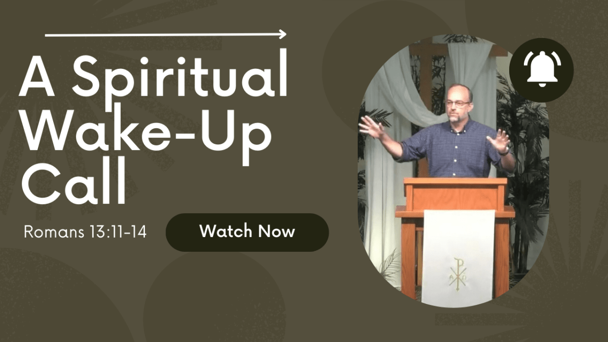 A Spiritual Wake-Up Call – The Fight of Faith